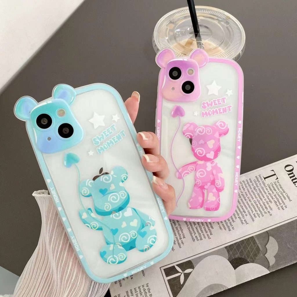 Clear Bear Transparent Silicone Case - Savi Accessories